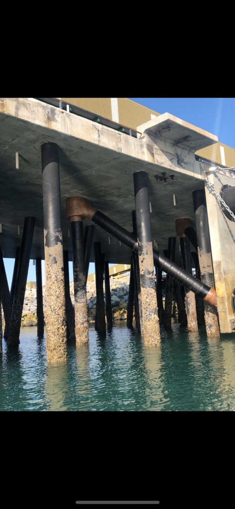 North Queensland Bulk Ports - Mackay Wharf Denso Installation - Ecospec
